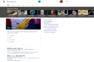 MSPU Tips Test Your Knowledge Of Weekly Trends Using Bing Weekly ...