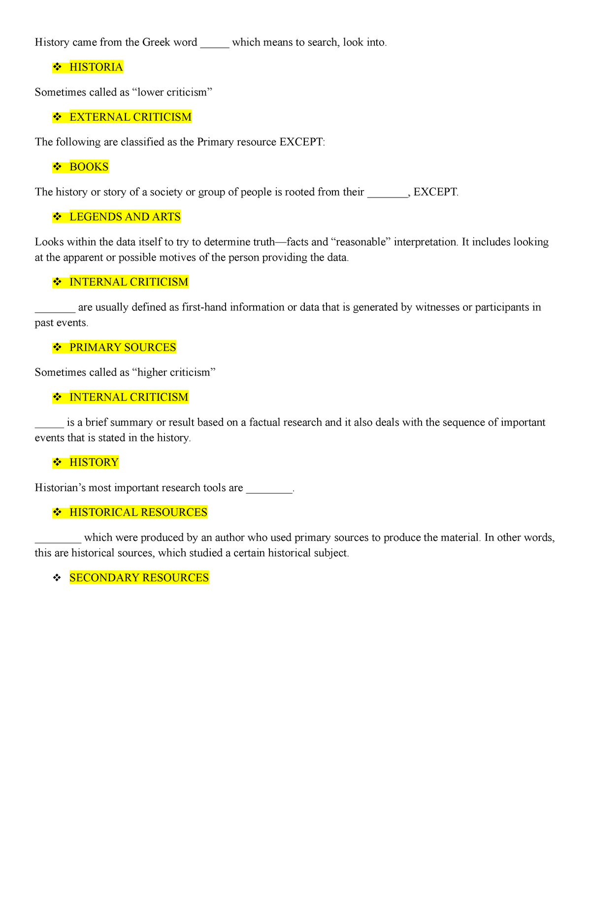 Readings In Philippine History Quiz 1 StuDocu Trivia Questions And Answer Readings In Philippine History Quiz 1 StuDocu Trivia Questions And Answer
